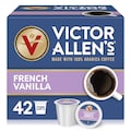 Victor Allen Victor Allen's Coffee French Vanilla Flavored, Medium Roast, 42 count, Single Serve ...
